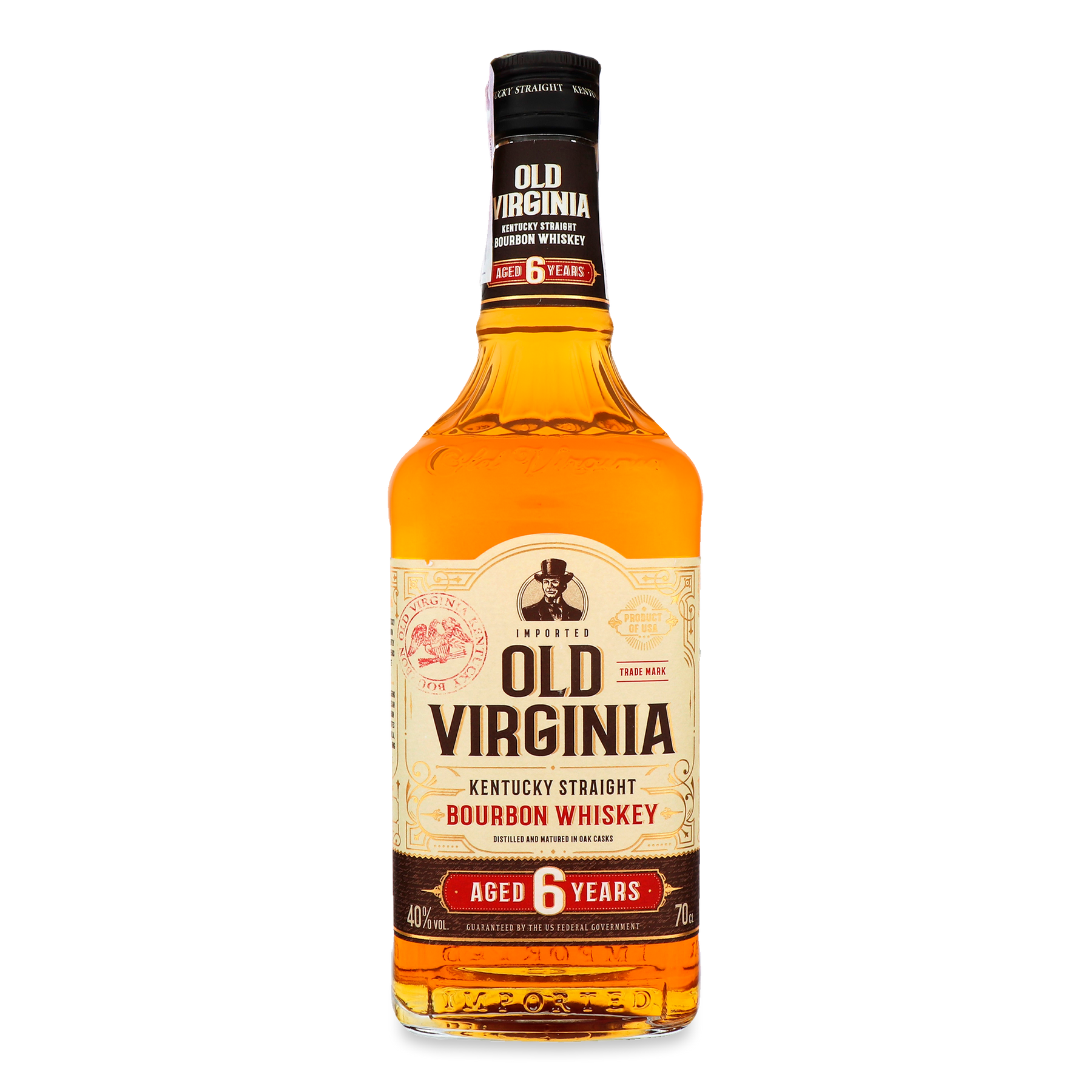 Купити Віскі США Old Virginia 40% 0,7л — ціна, відгуки | КЛАСС маркет